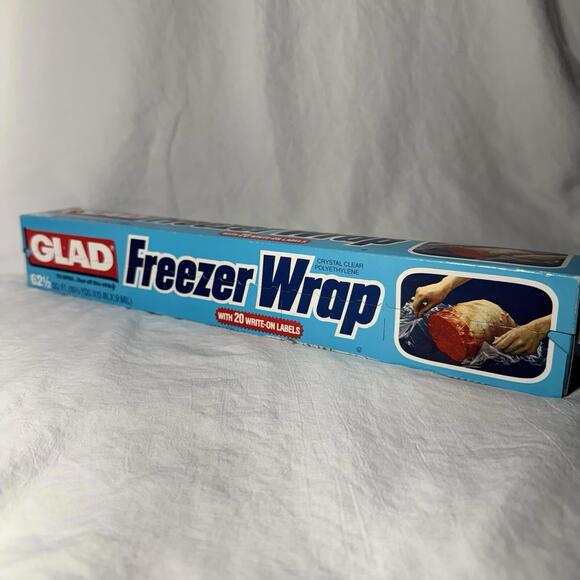 Storage & Organization | New Nos Sealed Vtg Glad Freezer Wrap Plastic ...